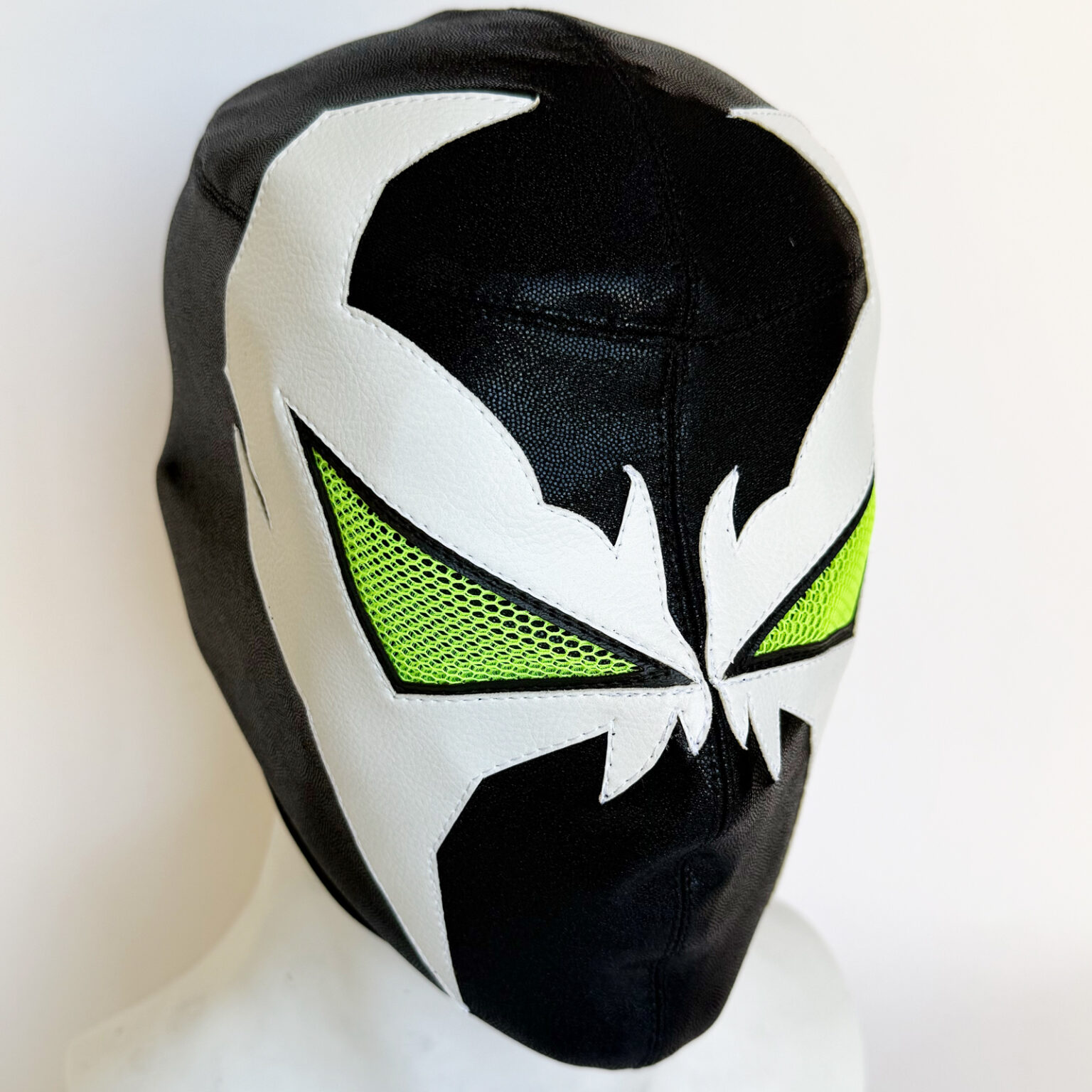 Spawn mask Wrestling style black white cosplay design comic - elucha.com